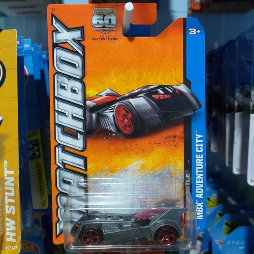 Jual Matchbox Batmobile MBX Adventure City original Matchbox Grey ...