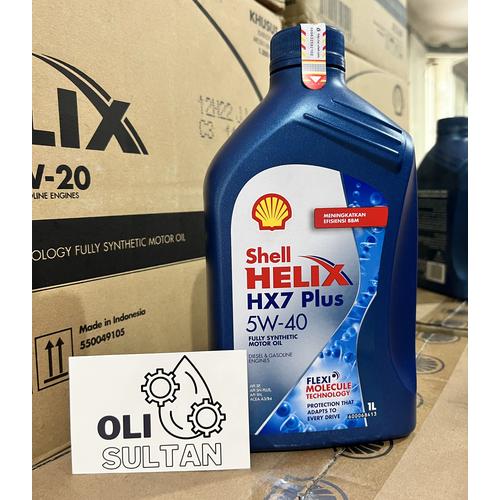 Jual SHELL HELIX HX7 Plus 5w-40 ORIGINAL 100% ,Scan BarcodeHijau - 1 ...