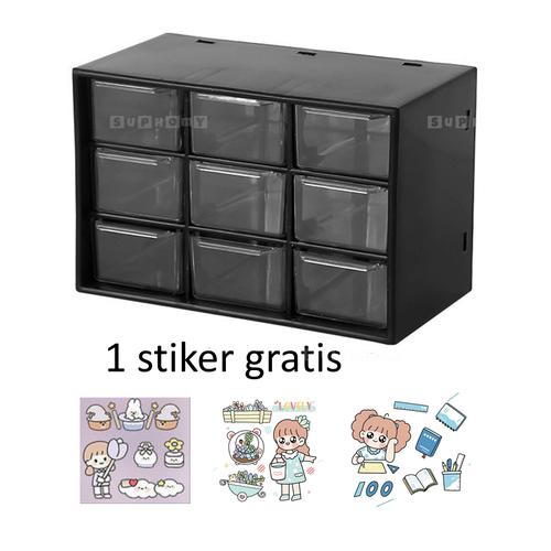 Jual 9 Laci Mini Rak Mini Kotak Aksesoris Kotak Laci Mini Container ...