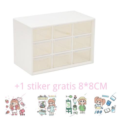 Jual 9 Laci Mini Rak Mini Kotak Aksesoris Kotak Laci Mini Container ...