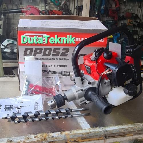 Jual Mesin bor engine portable wood drill pohon minyak sawit karet kopi ...