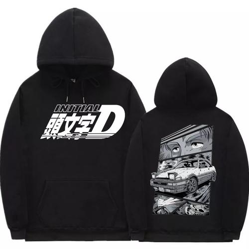 Jual Hoodie Jumper Initial D Takumi Fujiwara AE86 24 Aoshima Trueno ...