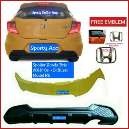 Jual Paket Spoiler dan Diffuser All New Brio - Putih - Kota Tangerang ...