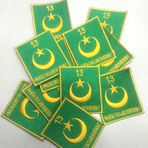 Promo logo emblem partai bulan bintang - Kota Depok - Segoro Mas Bordir ...
