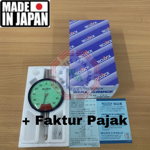 Jual TECLOCK - Dial Gauge / Indicator 0.01 mm type TM-102 / TM102 ...