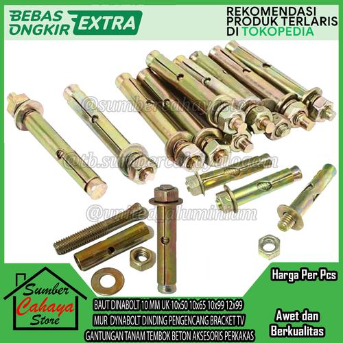 Jual Dinabol Dinabolt Dynabol Dynabolt Baut Beton 10 mm Dinding Tanam ...