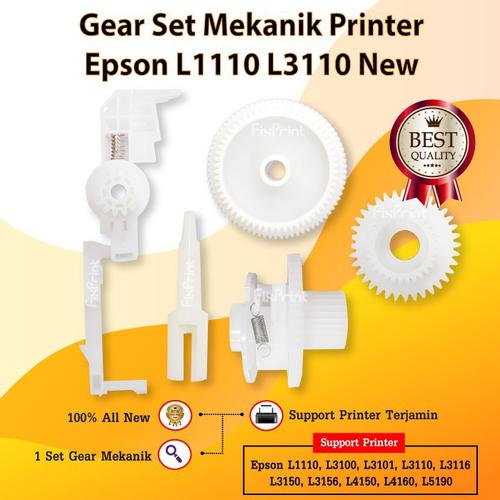 Jual Gear Set Mekanik Printer Epson L1110 L3110 L3150 L3160 L4150 L5190 ...