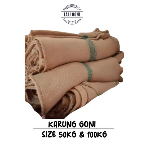 Jual KARUNG GONI BEKAS UKURAN 50KG DAN 100KG KAIN GONI - 100KG - Kota ...