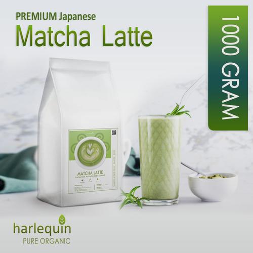 Jual Matcha Latte Powder 1kg Harlequin Non Sugar Bubuk Matcha Latte ...