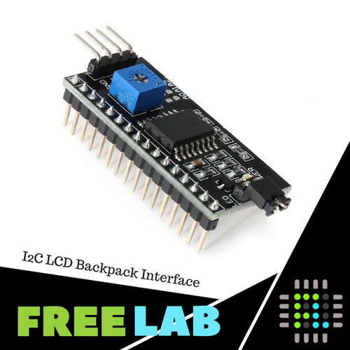 Jual I2C IIC Serial Backpack Interface untuk LCD 1602 to 2004 - Jakarta ...