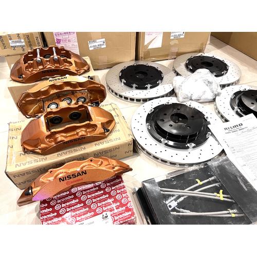 Jual Nismo rear bigbrake conversion kit Nissan Skyline GTR BNR34 R34 ...