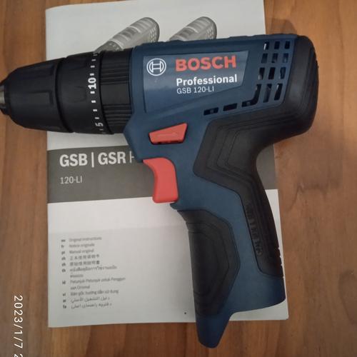 Jual BOSCH GSB 120 LI Bor Cordless Hammer Drill 12V - Kab. Tuban ...