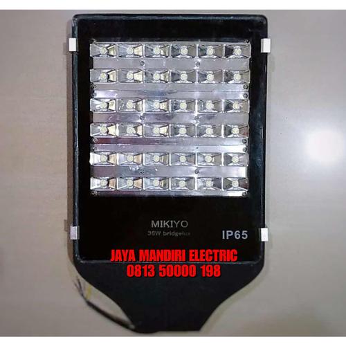 Jual LAMPU JALAN LED MIKIYO 36WATT PUTIH / PJU STREET LIGHT MIKIYO 36W ...