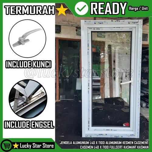 Jual Kusen Jendela Alumunium 1 Set 40 X 100 Aluminium Bouvenly Bouven ...