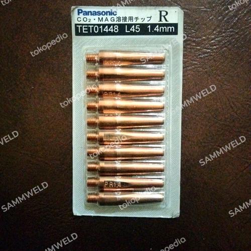 Jual Panasonic Contact Tip Type-R 1.4*45L-(TET01448) - Kab. Bekasi - SAMMWELD | Tokopedia