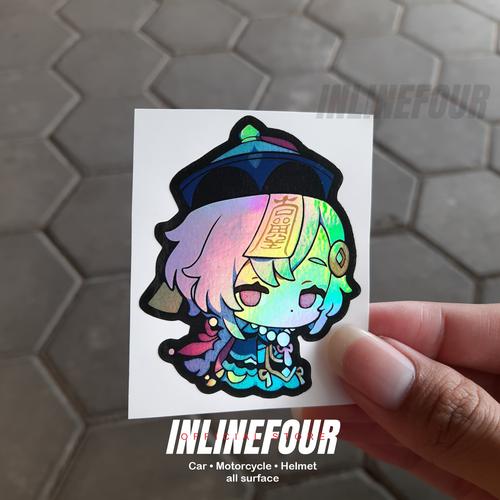 Jual Stiker Hologram Sticker Genshin - Qiqi - Anime Wibu Jepang ...