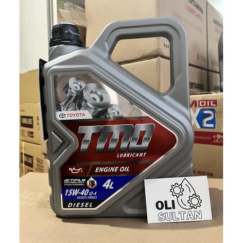 Jual TOYOTA TMO 15W-40 CI-4 4L | ORIGINAL ENGINE OIL | OLI MOBIL DIESEL ...