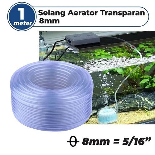 Jual Selang Transparan Aerator Pompa Hitam Brushess 5/16 8mm Per Meter ...