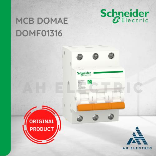 Jual Schneider MCB 3P 16A / MCB 3 Phase 16A / MCB 16A 3P - DOMF01316 ...