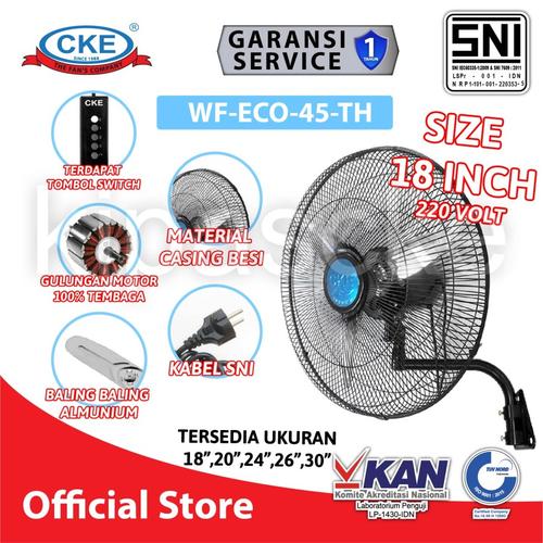 Jual CKE Wall Fan WF-ECO-45-TH 18 Inch Kipas Angin Dinding Tembok ...