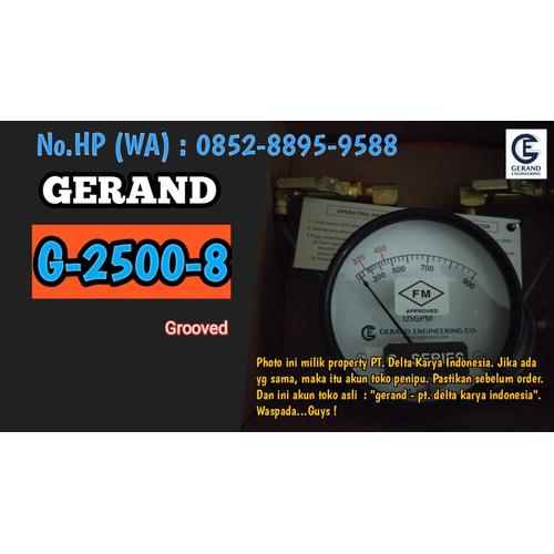 Jual Flow Meter / Flowmeter Gerand, G-2500-8, USA, 8 Inch, Grooved, NEW ...