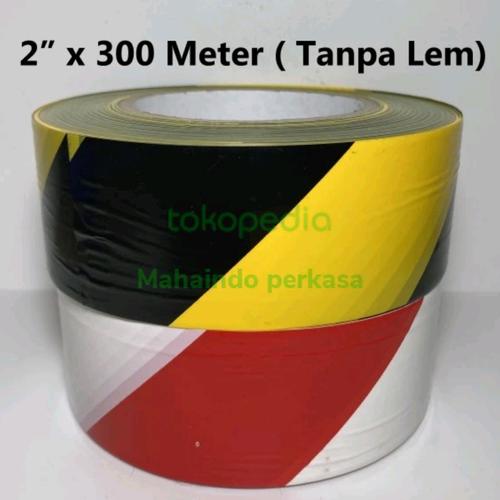 Jual Barricade Line / Police Line Pembatas / Barikade Non Lem 5cm x ...