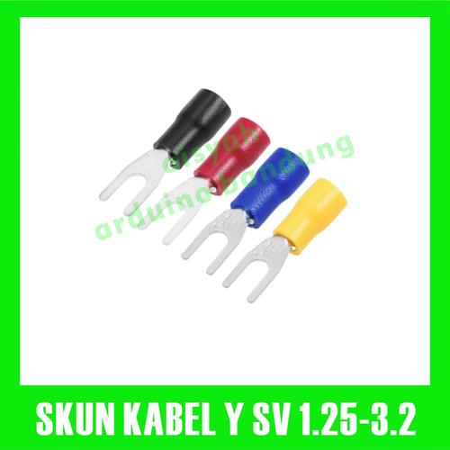 Jual SKUN Y SKUN GARPU CONNECTOR KABEL SV1.25-3.2 CABLE WIRE KONEKTOR - Biru - Kota Bandung ...