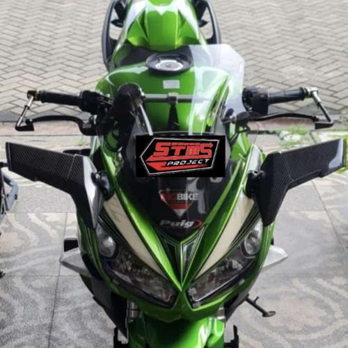Jual SPION WINGLET MODEL RIZOMA F22 R ZX25R.NINJA 250FI KARBU.CBR.R15 ...