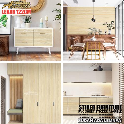Jual Wall Sticker Serat Kayu Anti Air Dan Minyak Untuk Meja Lemari ...