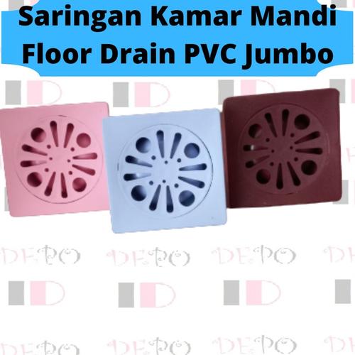 Jual Floor Drain PVC Jumbo Tebal Saringan Got Plastik Awet - Biru ...