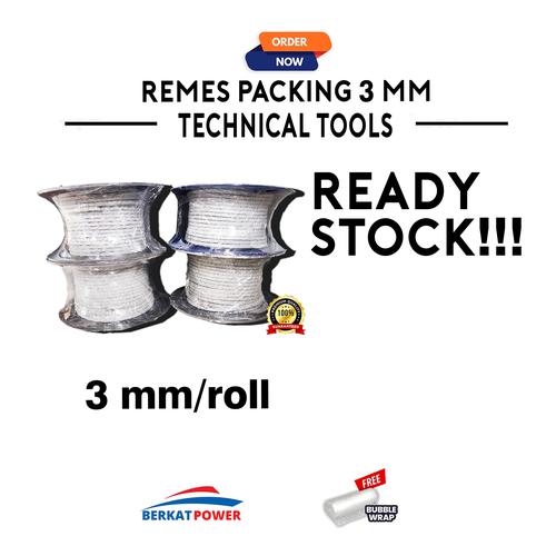 Jual Remes Packing 3mm / Roll - Kota Surabaya - Power Maritim | Tokopedia