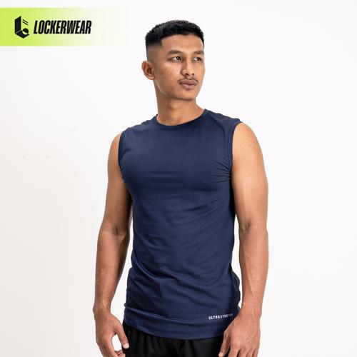Promo Baselayer Manset Sleeveless Sport Pria Olahraga Compression Shirt ...