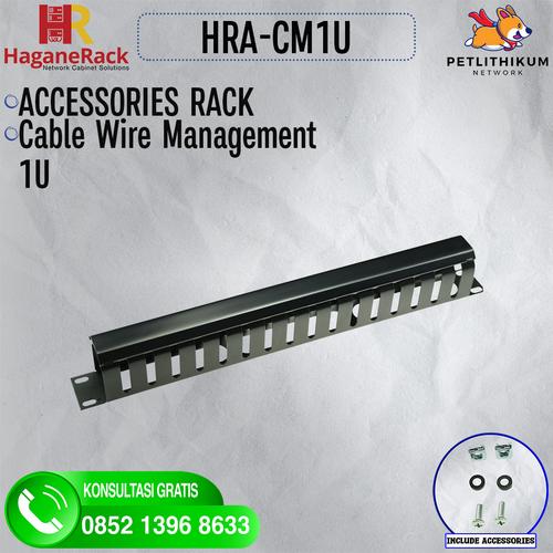 Jual WIRE MANAGEMENT 1U - HORIZONTAL CABLE WIRING MANAGEMENT RACK ...