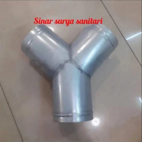 Jual Sok sambungan Y pipa ducting 6 inch / Y ducting 6"/Y flexible ...