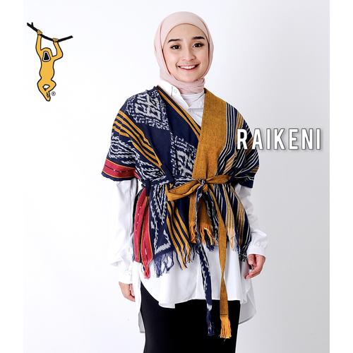 Jual RAIKENI Kimono Harumi | Outer Tenun Batik | Vest Batik Tenun ...