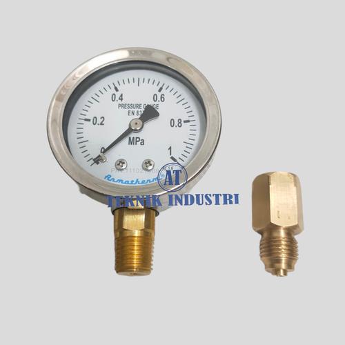 Jual Pressure Gauge 2 Inch 1Mpa Armatherm - Jakarta Barat - Teknik ...
