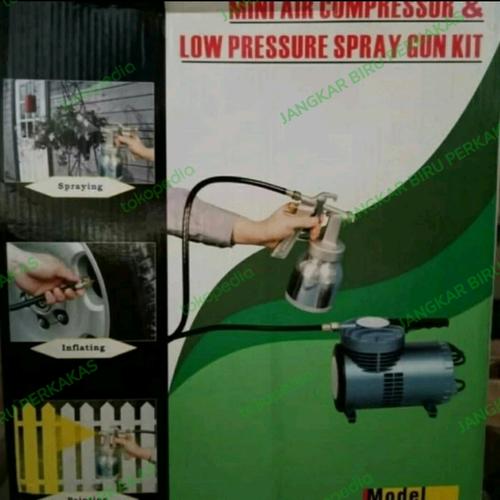 Jual mini compressor set with gun kompresor set - Jakarta Utara ...