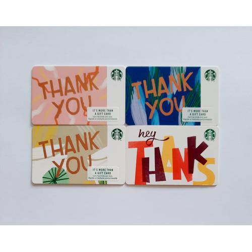 Jual Starbucks Card US Thank You Series - Hey - Jakarta Barat - Toko ...