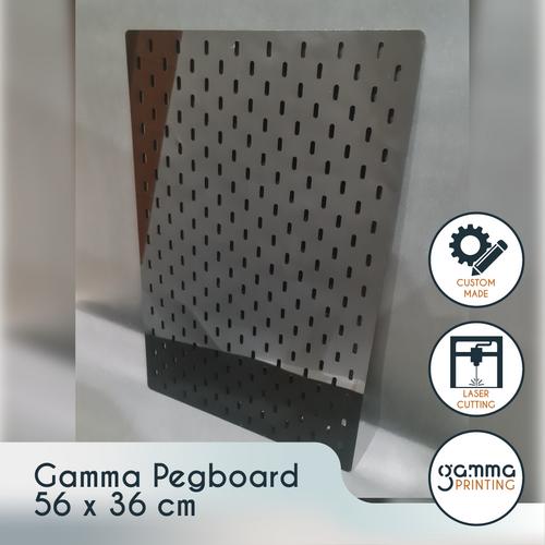 Promo Pegboard Papan 56 x 36 CM Dinding Gamma Organizer - Hitam - Kota Surabaya - Gamma Printing ...
