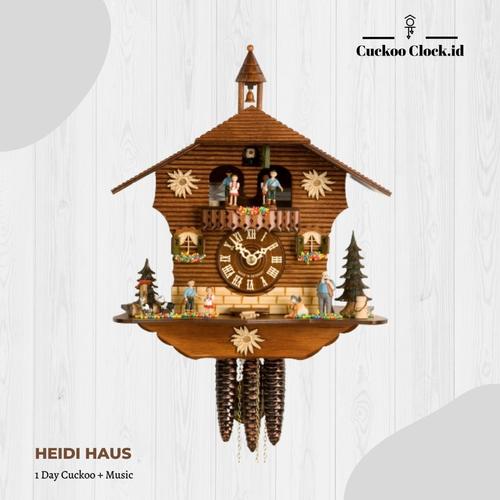Jual JAM KUKUK HEIDI HAUS TRADISIONAL ASLI JERMAN! CUCKOO CLOCK ...