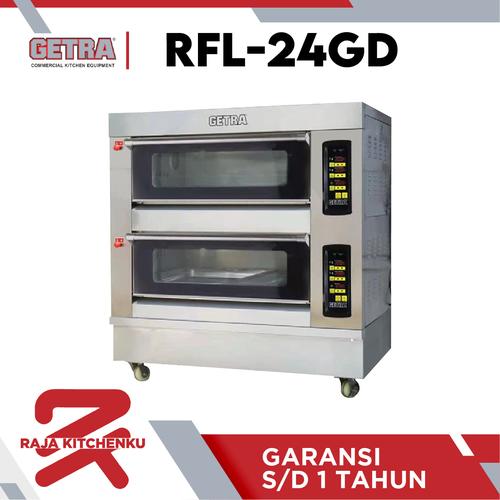 Jual NEW GETRA GAS BACKING OVEN 2 DECK 4 TRAY RFL 24 GD / RFL24GD/RFL ...