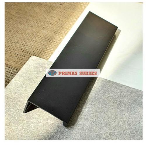 Jual Handle Hendel Tarikan Laci Lemari Pintu HITAM Minimalis Kitchen ...