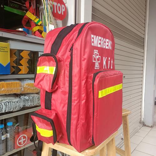 Jual Tas Ransel P3K Emergency Kit Biru Lengkap Dengan Isi Obat Kemenkes ...