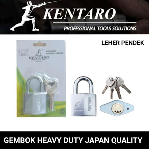 Jual GEMBOK HEAVY DUTY 50MM L/PENDEK (ANTI BANDREK) KENTARO JAPAN ...