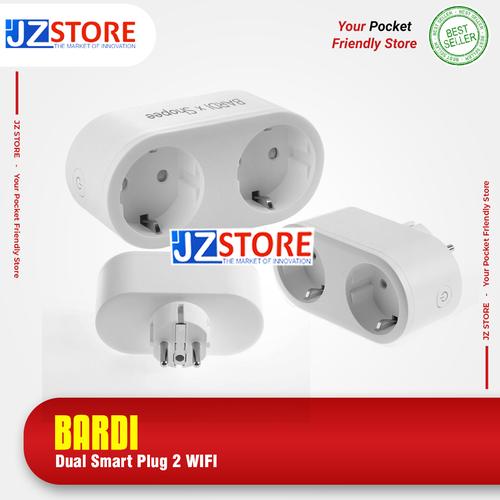 Jual Bardi Dual Smart Plug 2 WIFI - Kota Medan - JZTECH.ID | Tokopedia