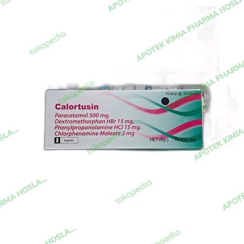 Jual CALORTUSIN BOX @10 STRIP X @10 KAPLET - Kab. Bogor - PHARMA HOSLAB ...