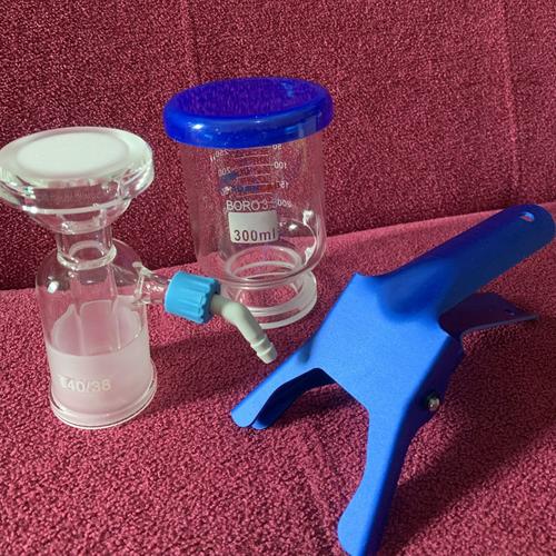 Jual 3 Set Funnel Filtering Head dan Clamp Holder For Vacuum Filtration ...