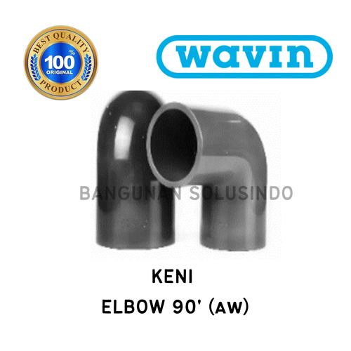 Jual Wavin Keni/Elbow 90° (AW) semua ukuran / Fitting Pipa PVC - 1 ...
