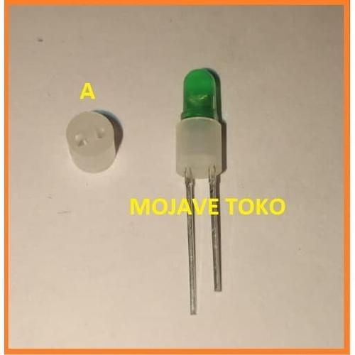 Jual Dudukan Holder LED 5mm ukuran 5X4 Bahan plastik High Quality - Kab ...