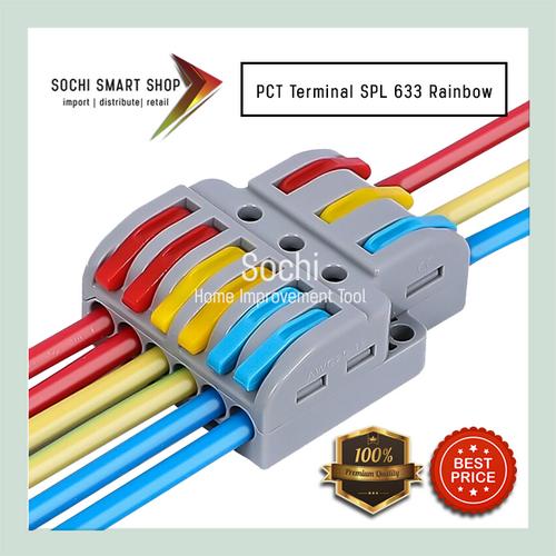 Jual PCT Terminal SPL 633 - Sambungan Kabel Listrik Split 3 in 6 out ...